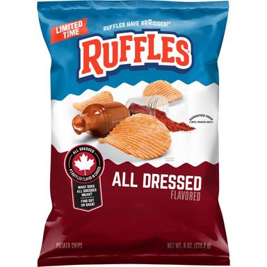 Ruffles® All Dressed Potato Chips - Shop Now at Snacks.com