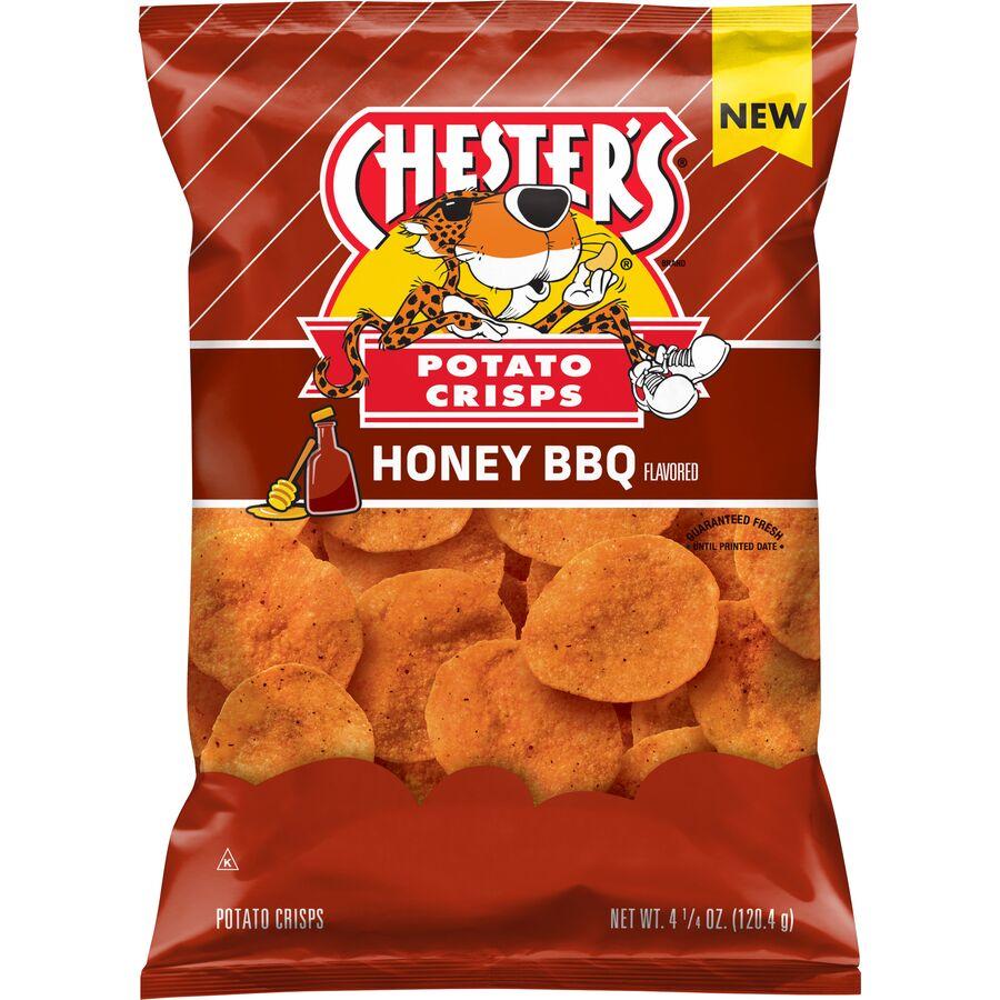 Chester's® Honey BBQ Flavored Potato Crisps - Shop Now at Snacks.com
