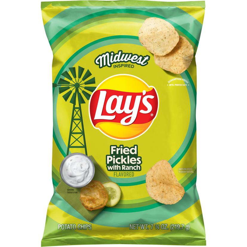 Lay's® Fried Pickles with Ranch Flavored Potato Chips - Shop Now at ...