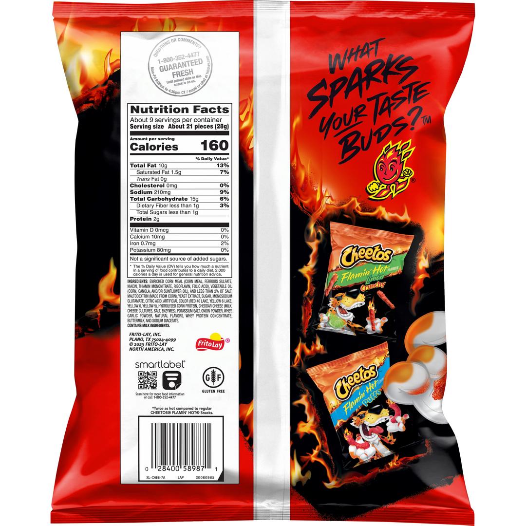 Cheetos® Xxtra Flamin Hot® Crunchy Cheese Flavored Snacks - Shop Now at ...