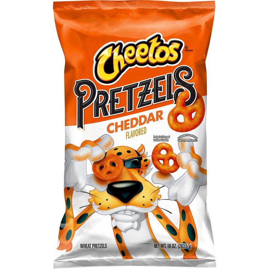 Cheetos® Cheddar Pretzel Flavored Snacks - Shop Now at Snacks.com