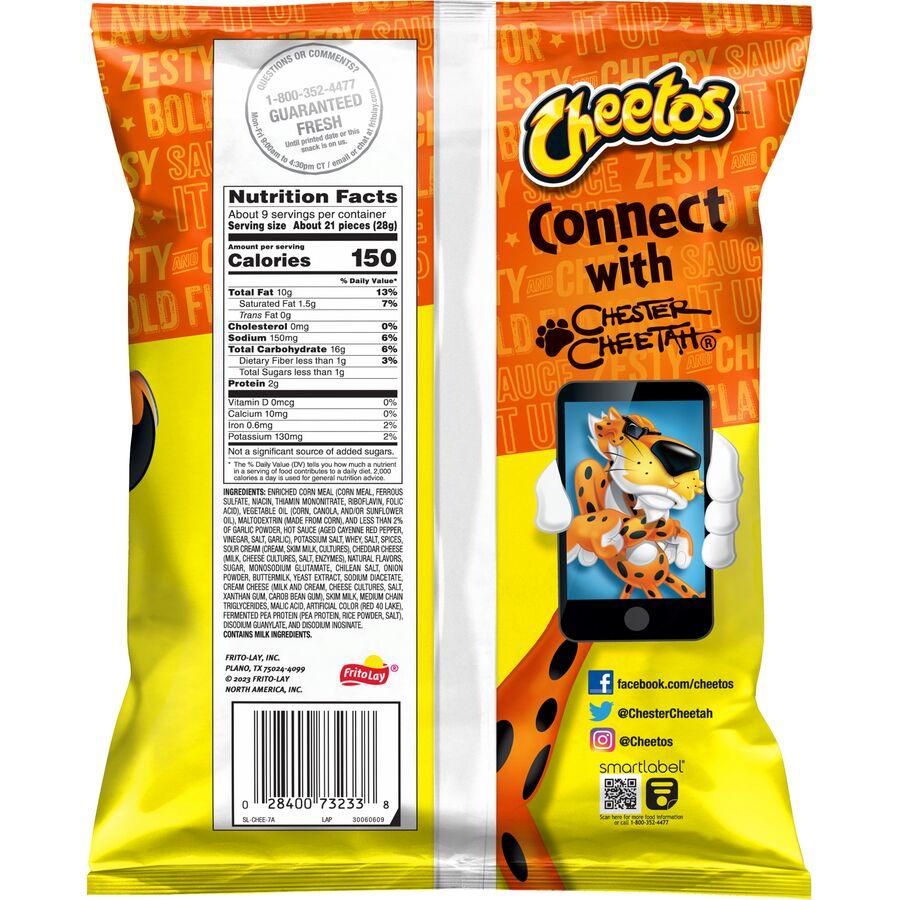 Cheetos® Crunchy Buffalo Cheese Flavored Snacks - Shop Now at Snacks.com