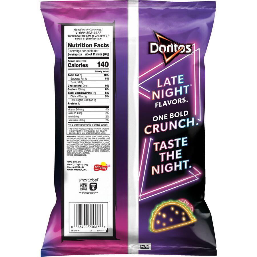 Doritos® Late Night Loaded Taco Flavored Tortilla Chips - Shop Now at ...