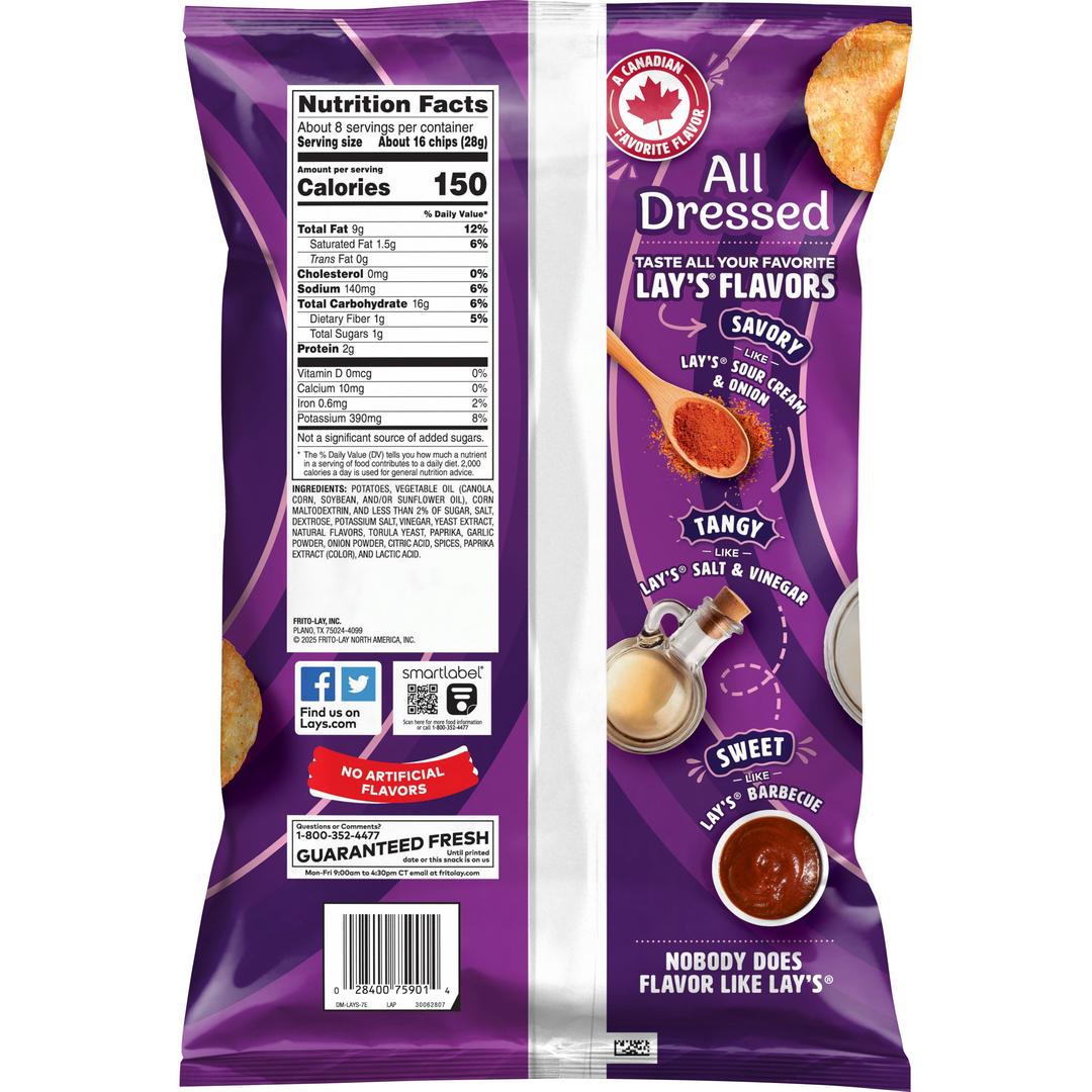 Lay's® All Dressed Potato Chips - Shop Now at Snacks.com
