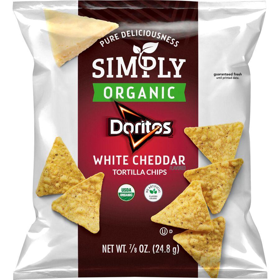 SIMPLY Doritos® Organic White Cheddar Flavored Tortilla Chips - Shop ...