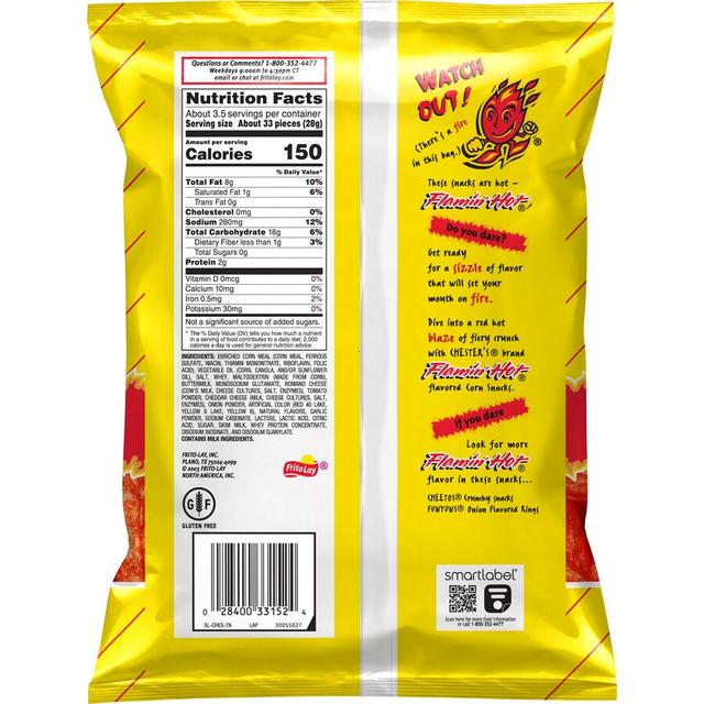Chester's® Fries Flamin' Hot® Flavored Corn and Potato Snacks - Shop ...
