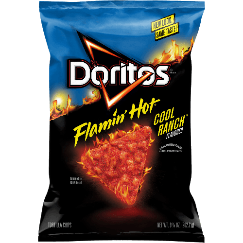 Doritos Flamin Hot Cool Ranch Flavored Tortilla Chips Shop Now At Doritos Flamin Hot Cool Ranch Flavored Tortilla Chips Shop Now At